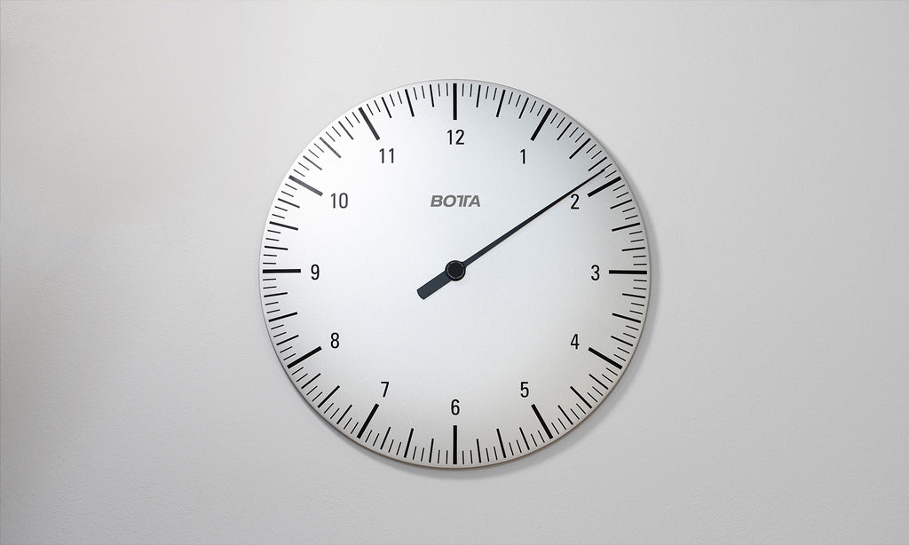 One-hand wall clock UNO by BOTTA | Design wall clock
